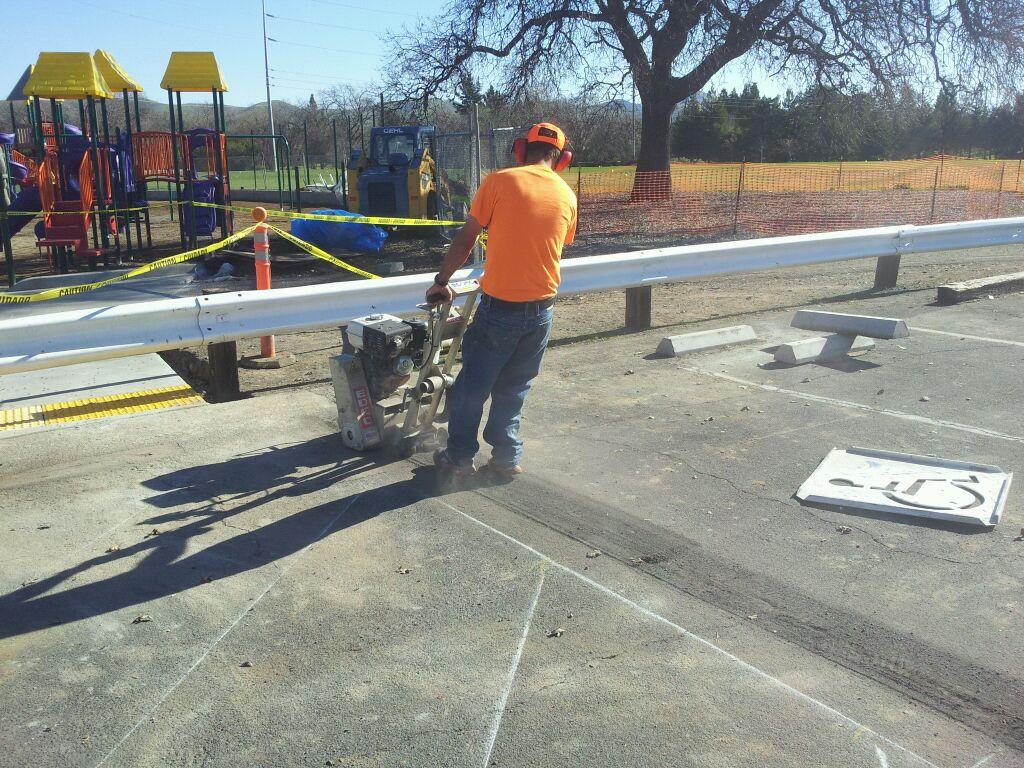Custom Curb Painting, Handicap, ADA Upgrades, Crackfill, Patching | A ...